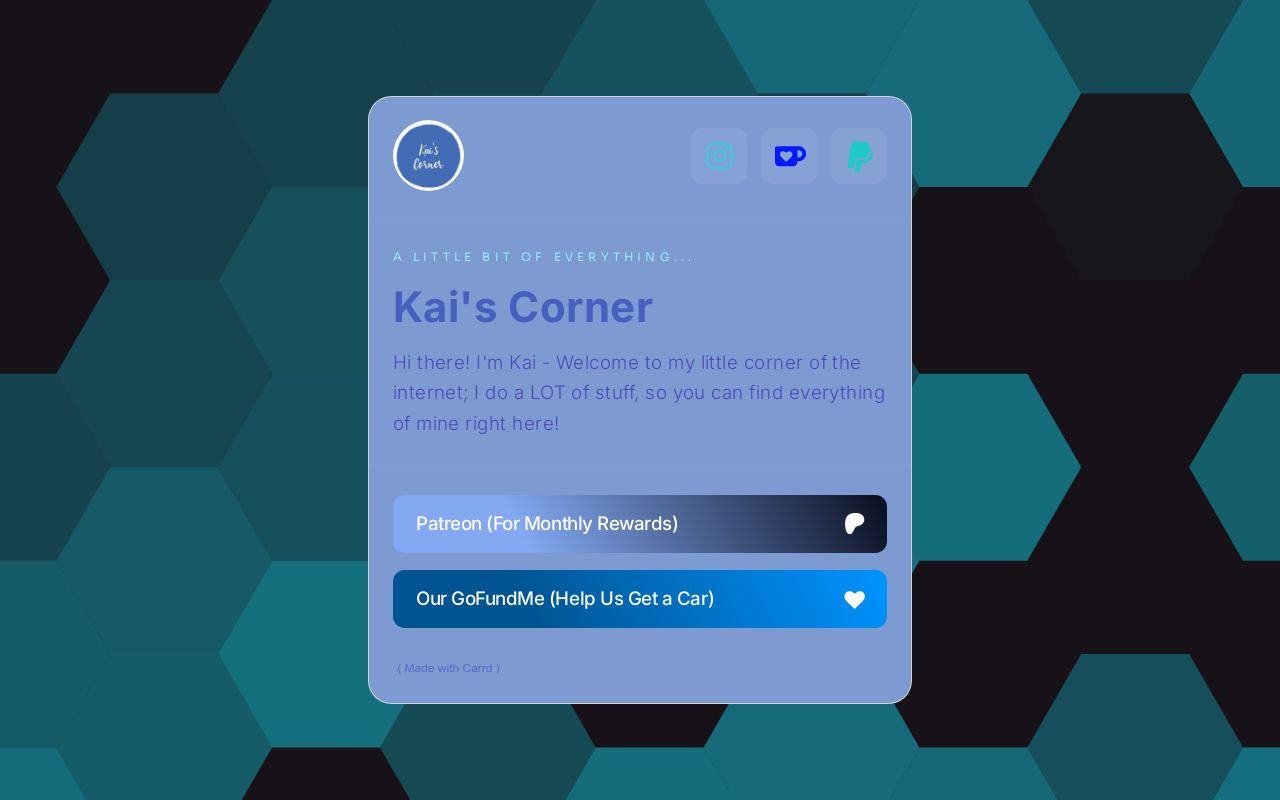 Kai's Corner